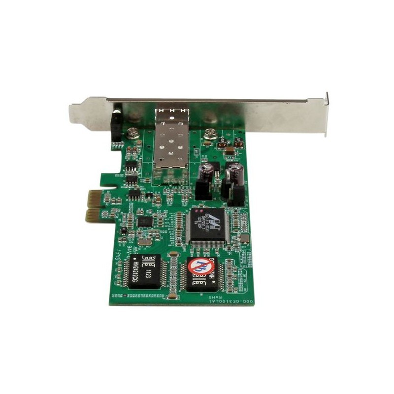 StarTech.com PCI Express Gigabit Ethernet Fiber Network Card w/ Open SFP - PCIe SFP Network Card ...