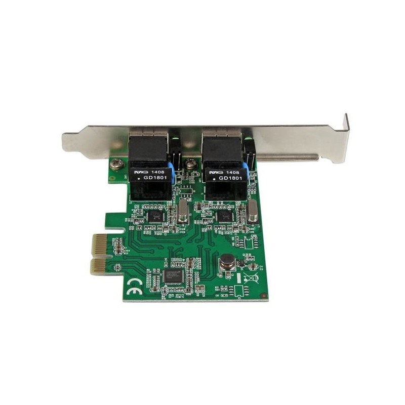 StarTech.com Dual Port Gigabit PCI Express Server Network Adapter Card ...
