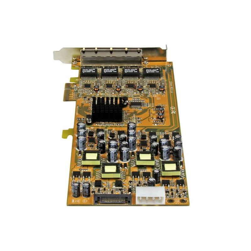 StarTech.com 4 Port Gigabit Power over Ethernet PCIe Network Card - PSE ...