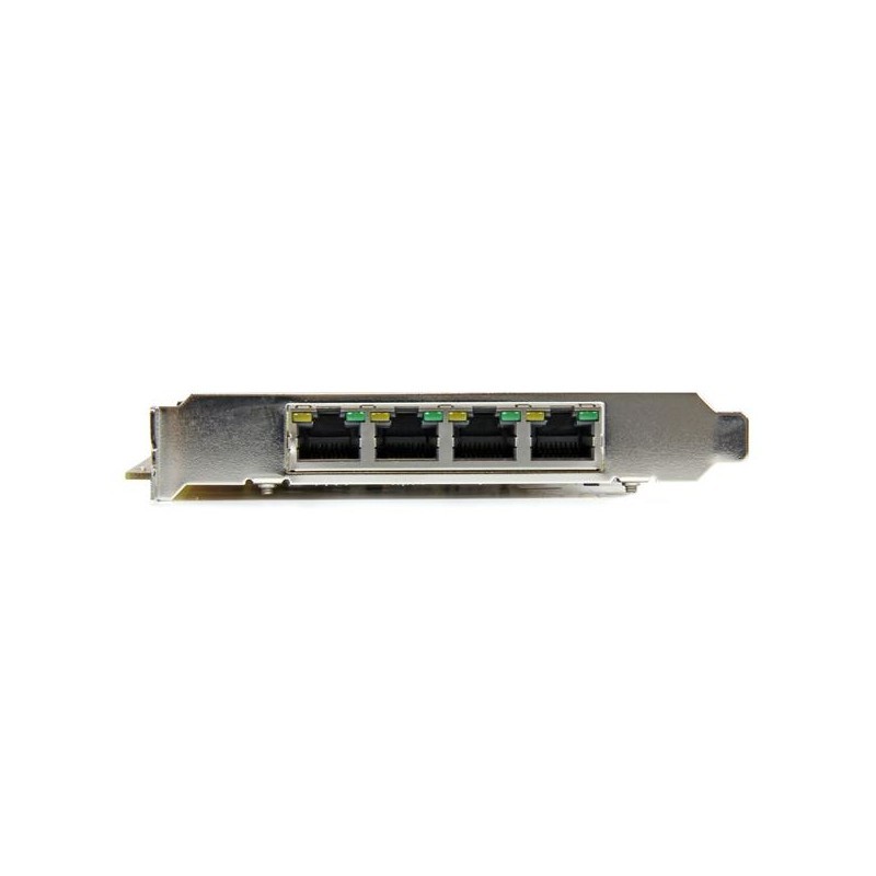 StarTech.com 4 Port Gigabit Power over Ethernet PCIe Network Card - PSE ...