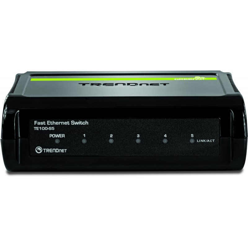 Trendnet 5-Port 10/100Mbps Switch | TRENDnet Desktop Unmanaged Fast ...