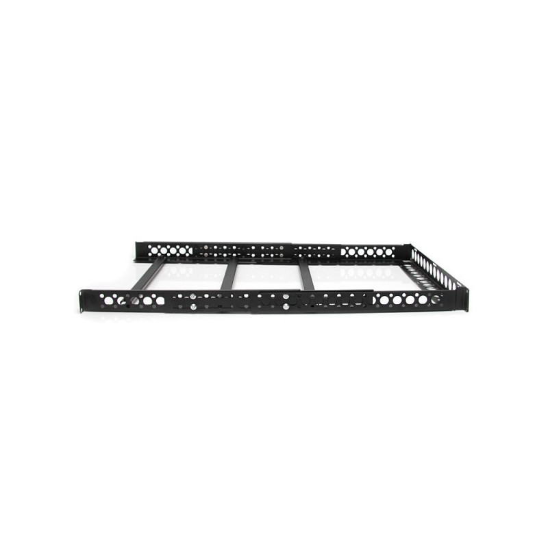 StarTech.com 1U Fixed 19" Adjustable Depth Universal Server Rack Rails ...