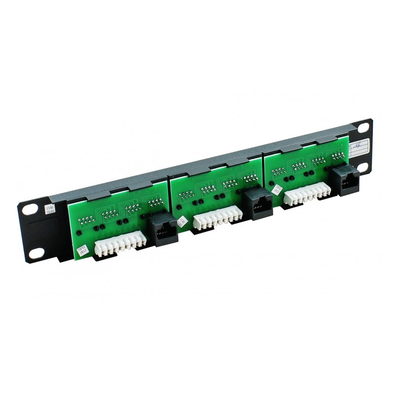 3 x 4 way 10" Telephone Host Patch Panel | 10" Patch Panels