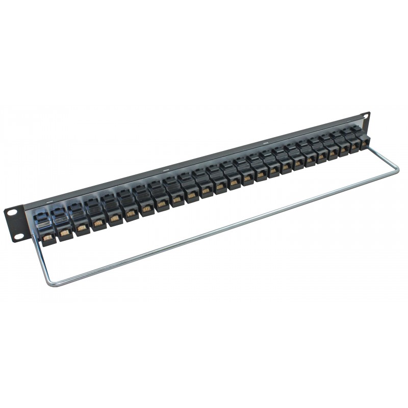 24 Way CCS Cat6 Through Coupler Panel | Cat6 Patch Panels