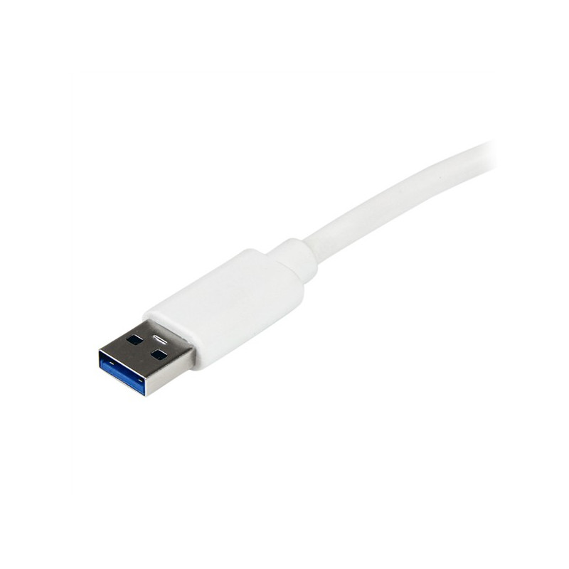 StarTech.com USB 3.0 to Gigabit Ethernet Adapter NIC w/ USB Port ...