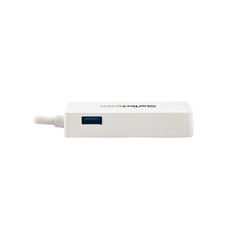 StarTech.com USB 3.0 to Gigabit Ethernet Adapter NIC w/ USB Port ...