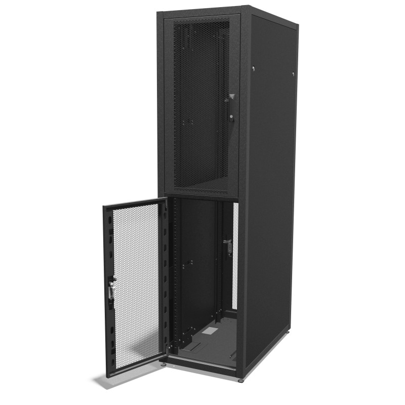 42u 800mm x 1000mm 2 Compartment CoLocation Server Rack | 2 Compartment CCS CoLocation Server ...