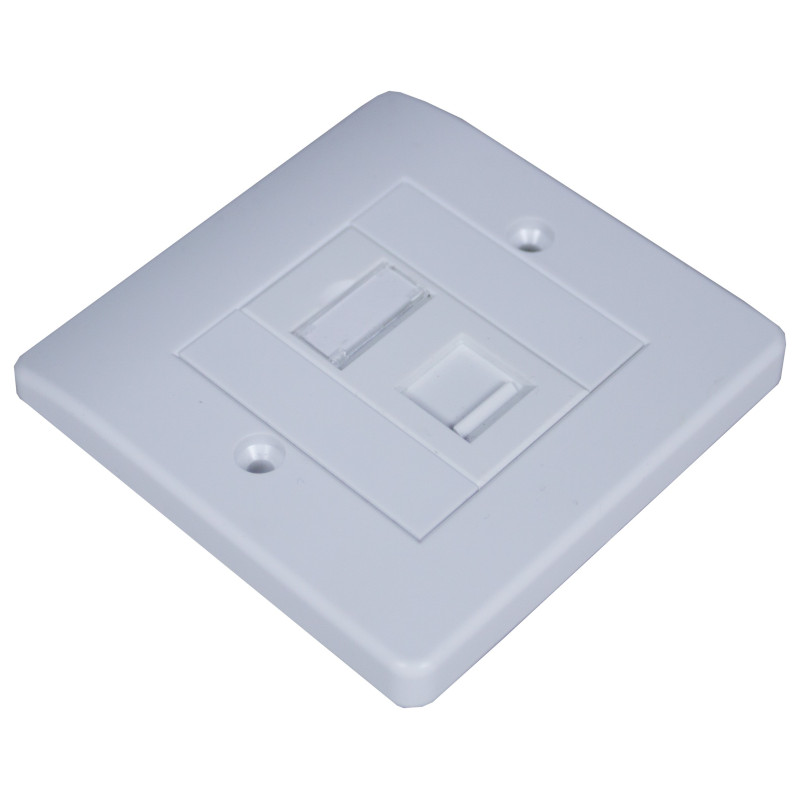 Cat5e FTP RJ45 Modules with Faceplate | Cat5e Modules and Wall Outlets