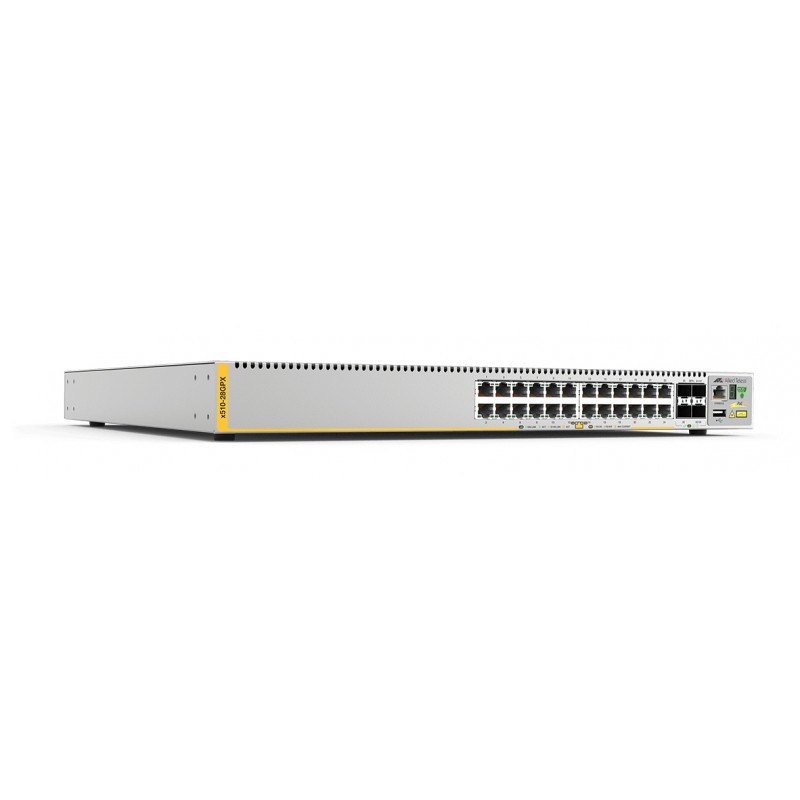 Allied Telesis AT-X510-28GPX-30 Managed L3 Gigabit Ethernet (10/100/1000) Power over Ethernet ...