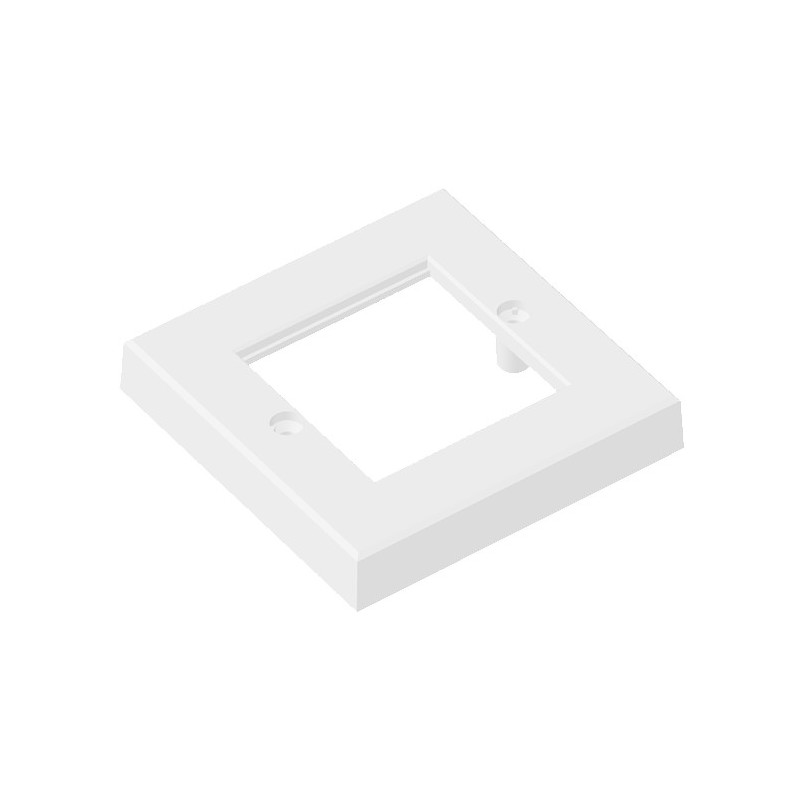 SingleGang CCS Flat Euro Style Faceplate | Faceplates & Backboxes