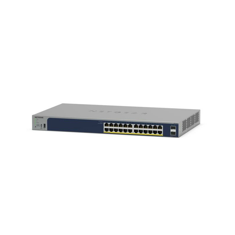 NETGEAR GS724TPv3 Managed L2 Gigabit Ethernet (10/100/1000) Power over ...
