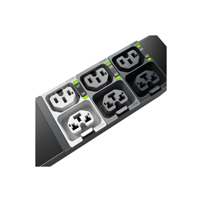 APC NetShelter Rack PDU Advanced power distribution unit (PDU) 48 AC outlet(s) 0U Black