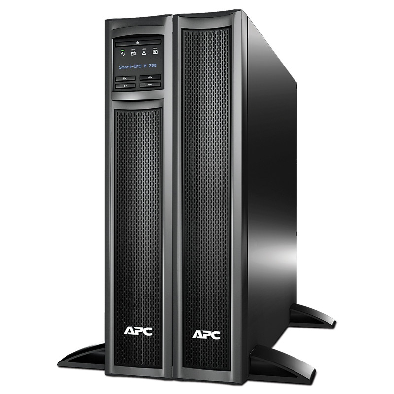 APC APC Smart-UPS X SMX750I - 750VA, 8x C13 output, USB, expandable ...