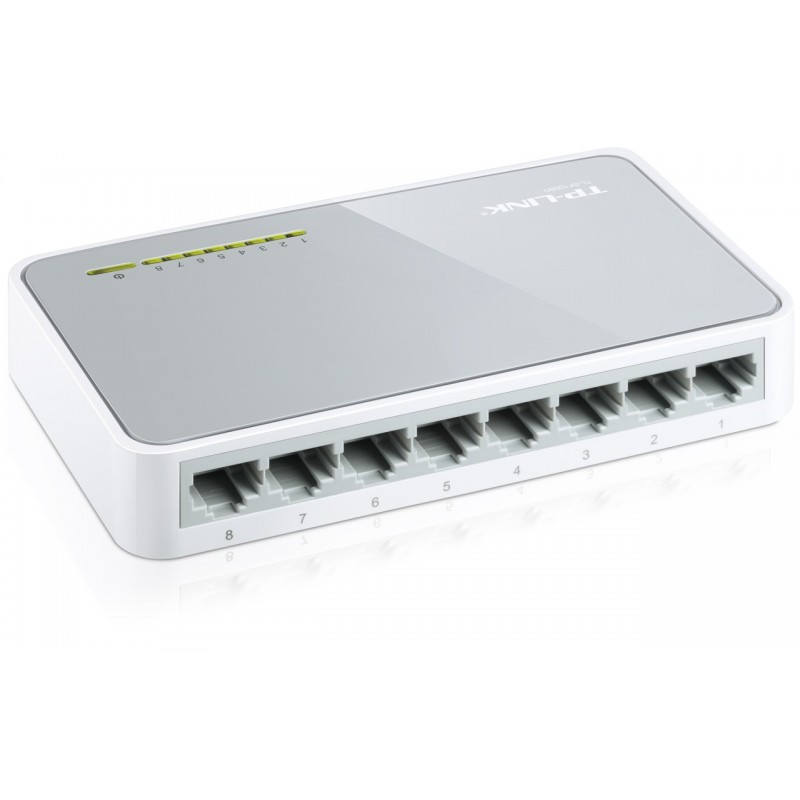 TP LINK 8 Port 10 100Mbps Desktop Switch TP Link Unmanaged Desktop TP LINK 8 Port 10 100Mbps Desktop Switch TP Link Unmanaged Desktop