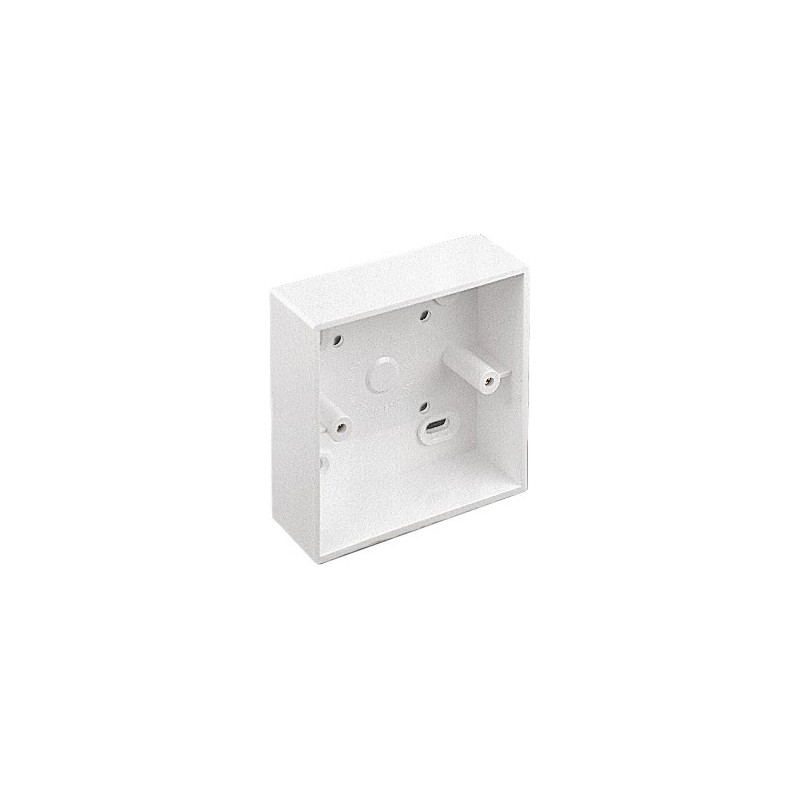 CCS SingleGang Surface Mount Back Box (32mm) | Faceplates & Backboxes