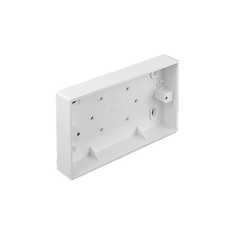 CCS DoubleGang Surface Mount Back Box (32mm) | Faceplates & Backboxes