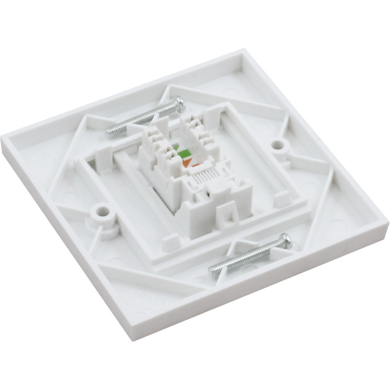 Cat5e UTP RJ45 Modules with Faceplate | Cat5e Modules and Wall Outlets