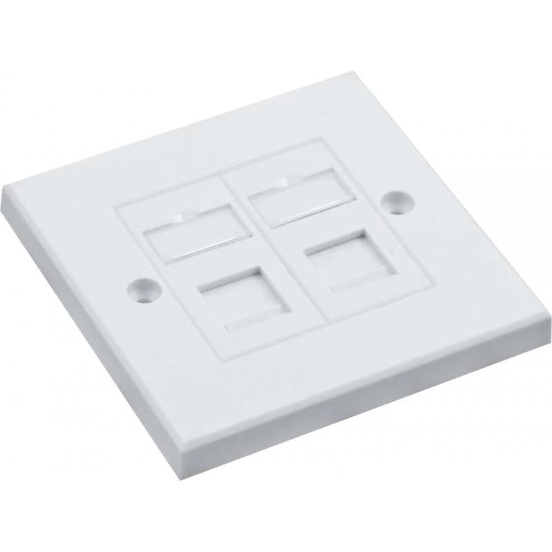 Cat5e UTP RJ45 Modules with Faceplate | Cat5e Modules and Wall Outlets