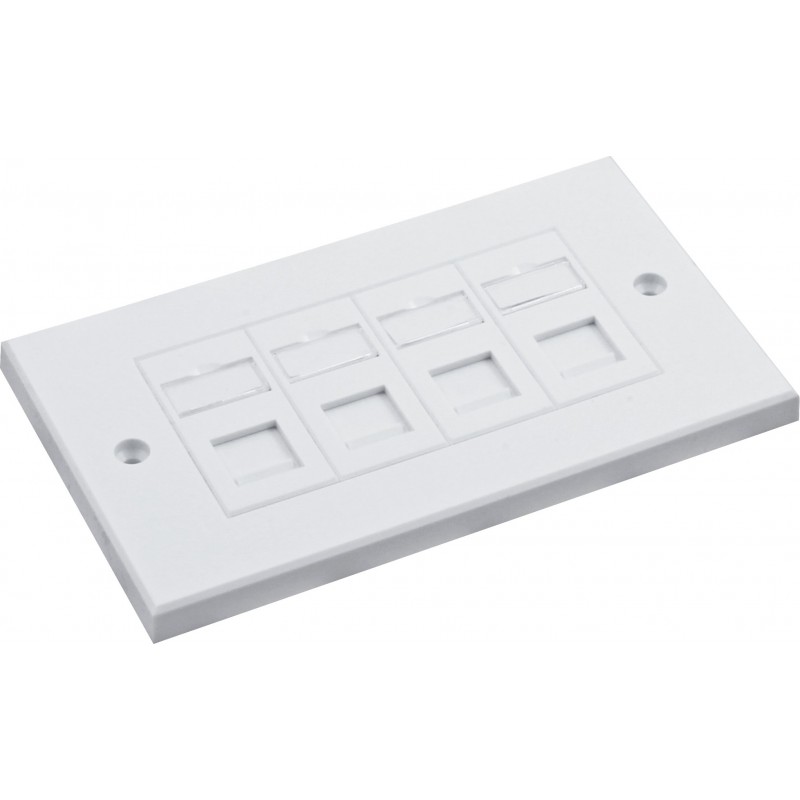 Cat5e UTP RJ45 Modules with Faceplate | Cat5e Modules and Wall Outlets